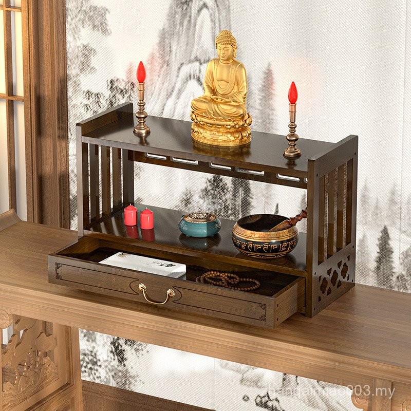 Statue Worship Incense Case Base God of Wealth Placement God Table ...