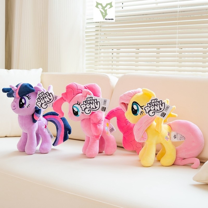 MLP My Little Pony Series Plush Toys Kawaii Pony Doll Soft Cartoon ...