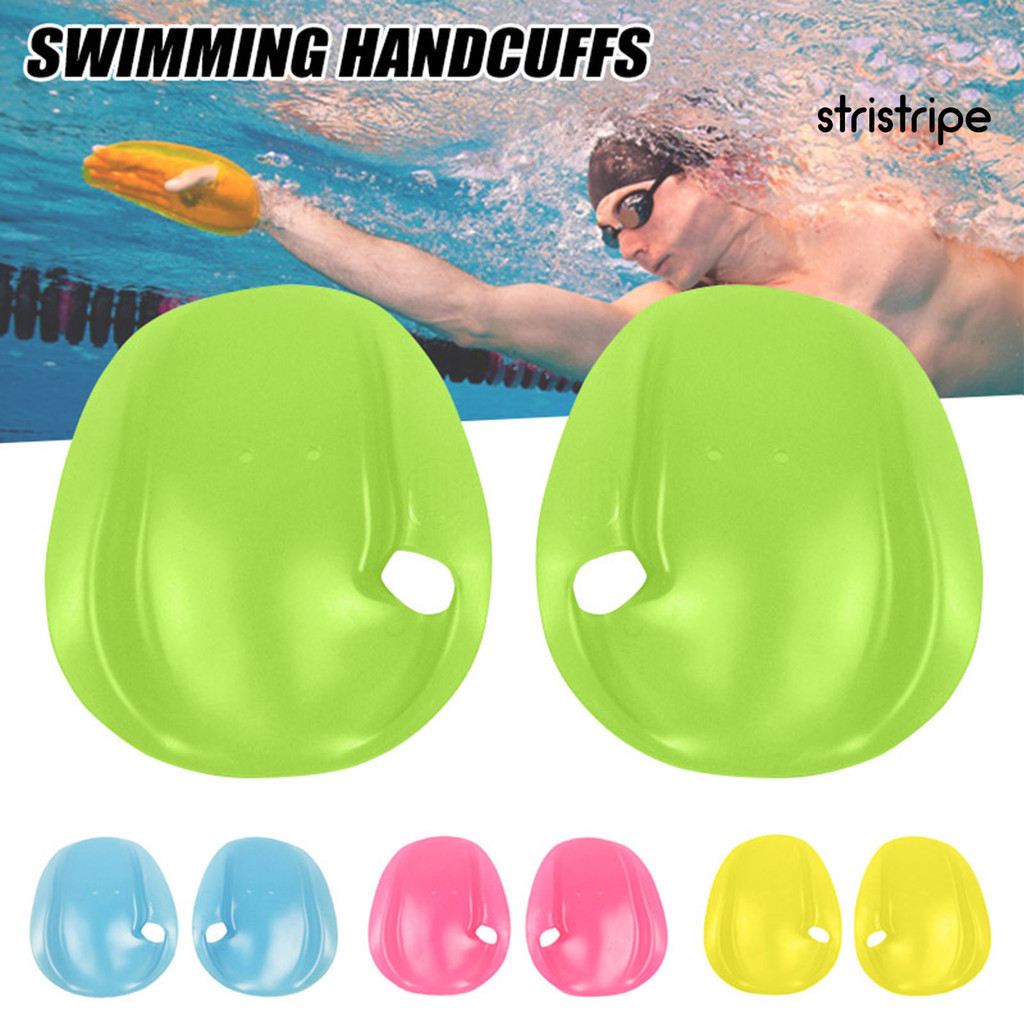STR-1Pair Swim Webbed Anti-oxidation Ergonomic Design Vibrant Color ...