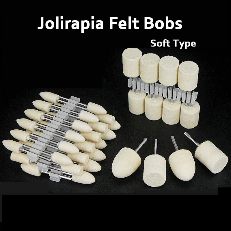 Jolirapia Medium soft wool Felt bobs grinding head polishing cotton ...