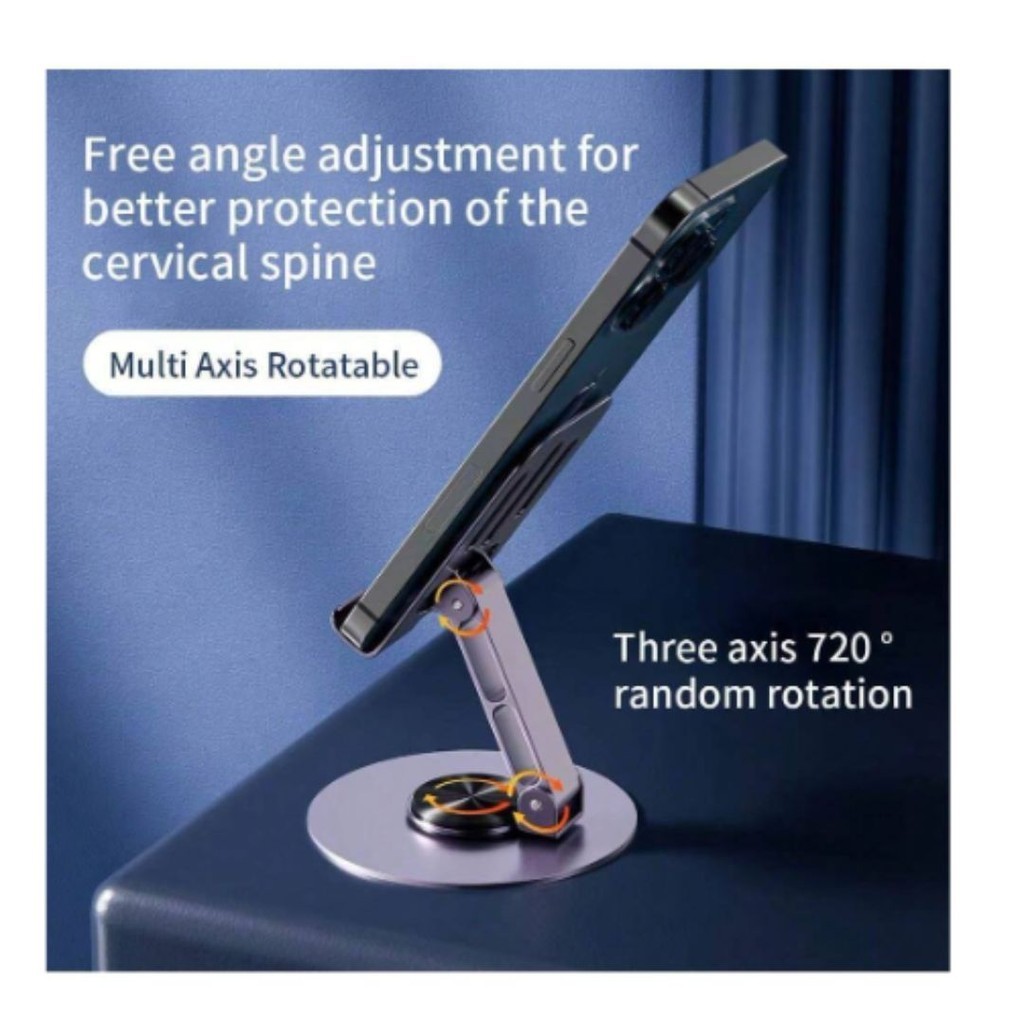 Multifunctional Desktop Metal Bracket 360°Holder Mobile Phones and ...