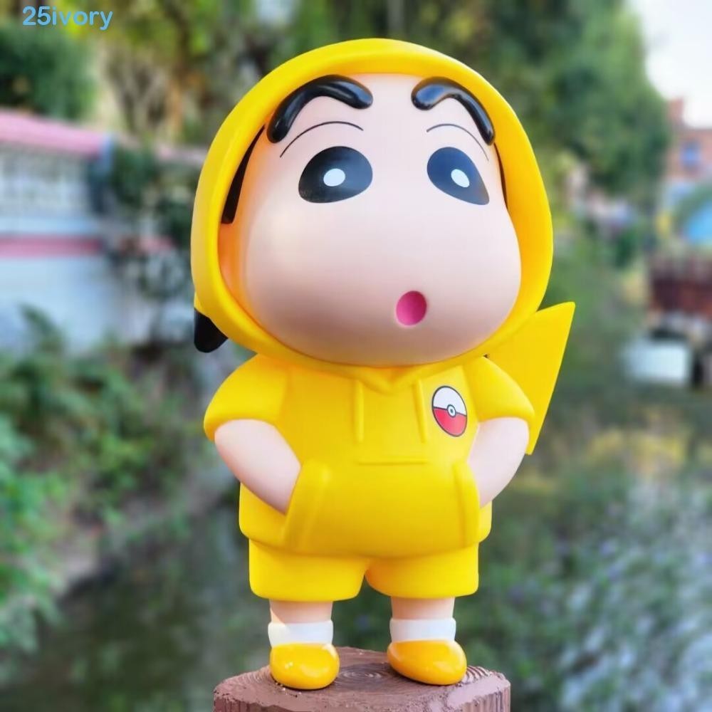 IVORY Crayon Shin-Chan Model Toy, Shinnosuke Nohara PVC Doll Crayon ...