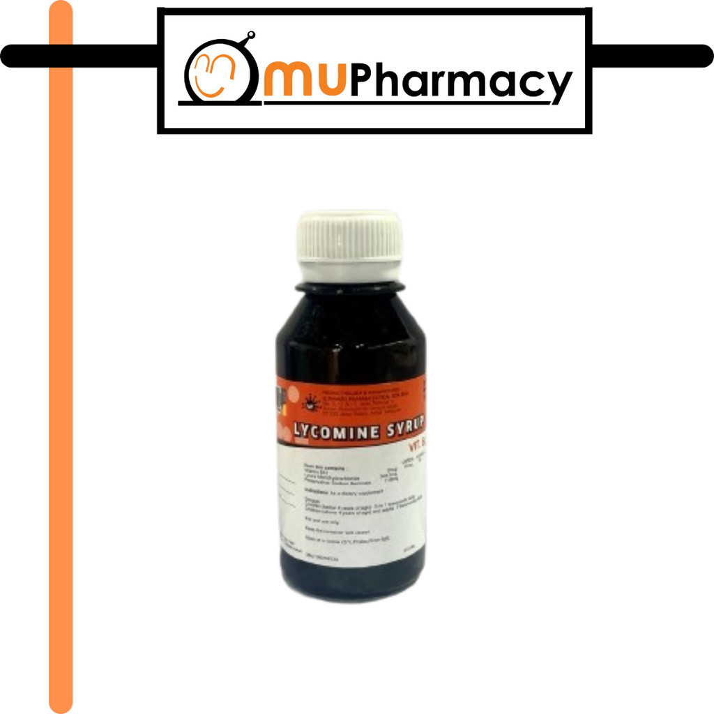 LYCOMINE SYRUP 120ML | Shopee Malaysia