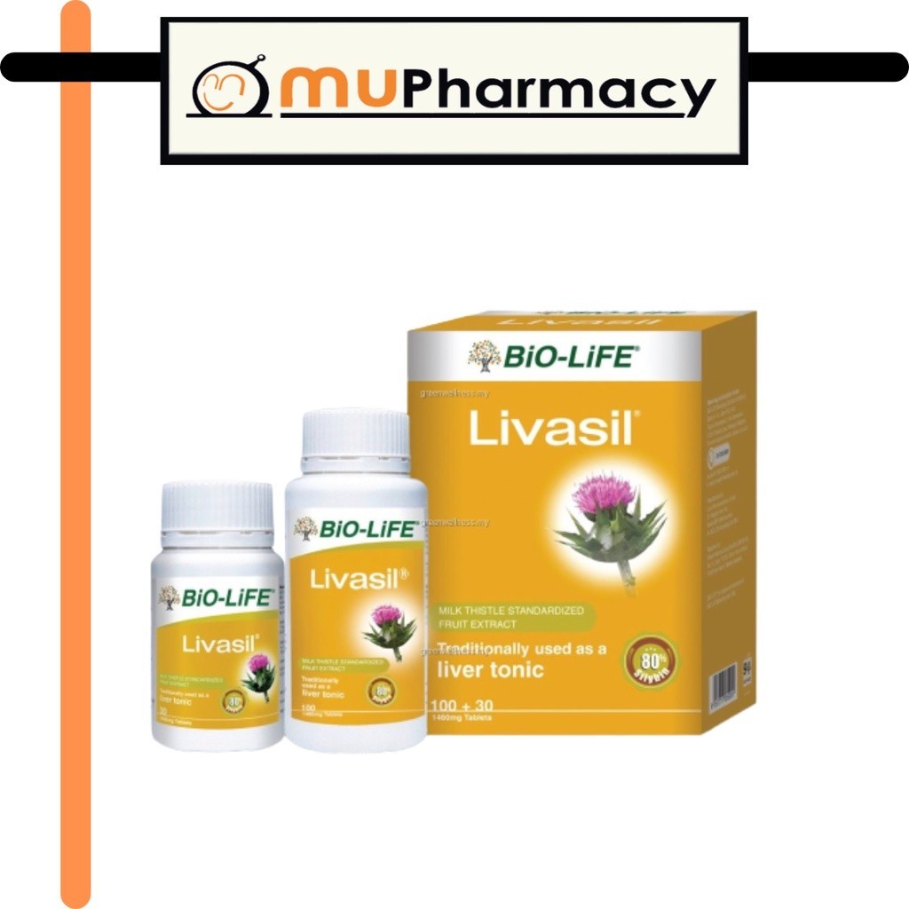Bio-Life Livasil Liver Tonic Box of 100's + 30's | Shopee Malaysia