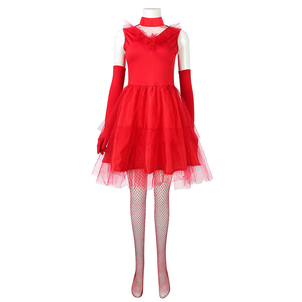 Movie: The Great Mage of the Underworld cosplay, red dress, ghost bride ...