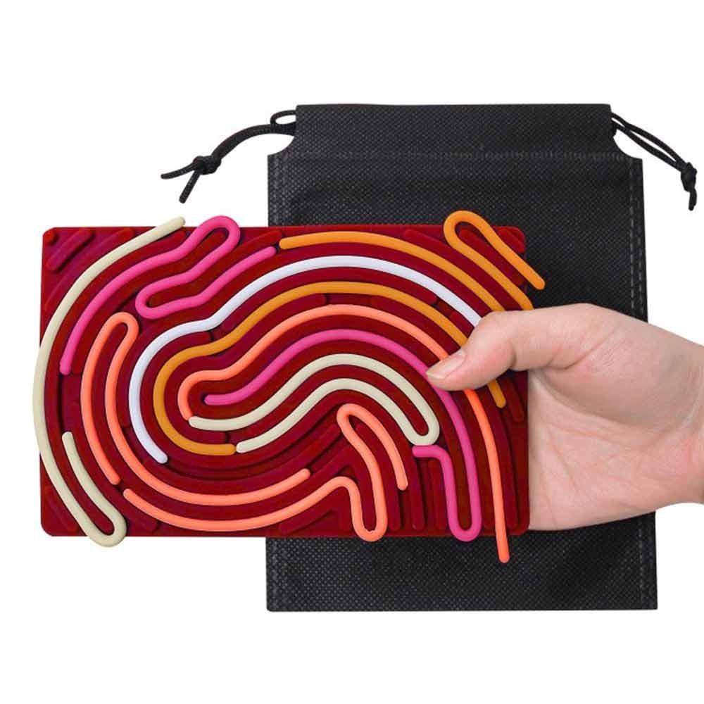 Pushpeel Sensory Activity Board, Anti-stress Soft Silicone ...