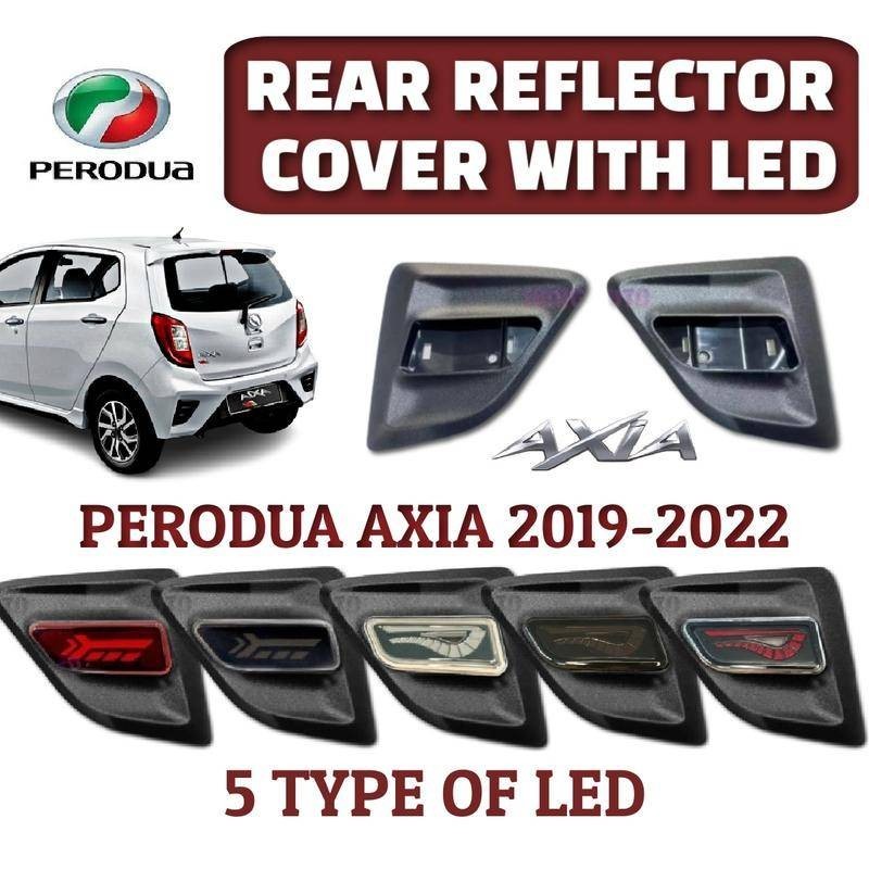 Rear Bumper Reflector Light Lamp Cover Only Perodua Axia 2019 / Axia ...