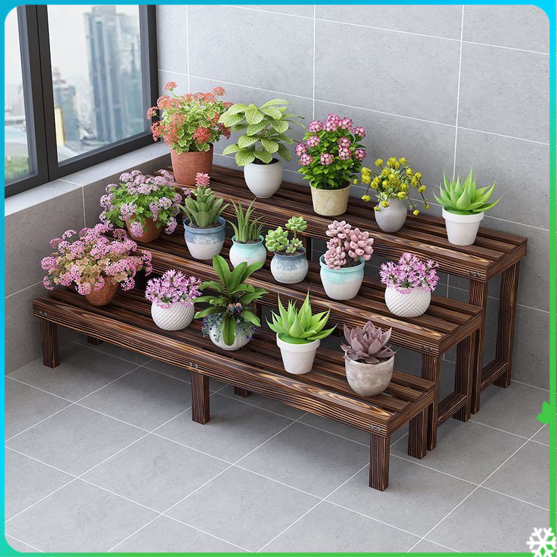 Balkoni bunga rak penyimpanan rak pendulum bunga periuk rak ruang tamu ...