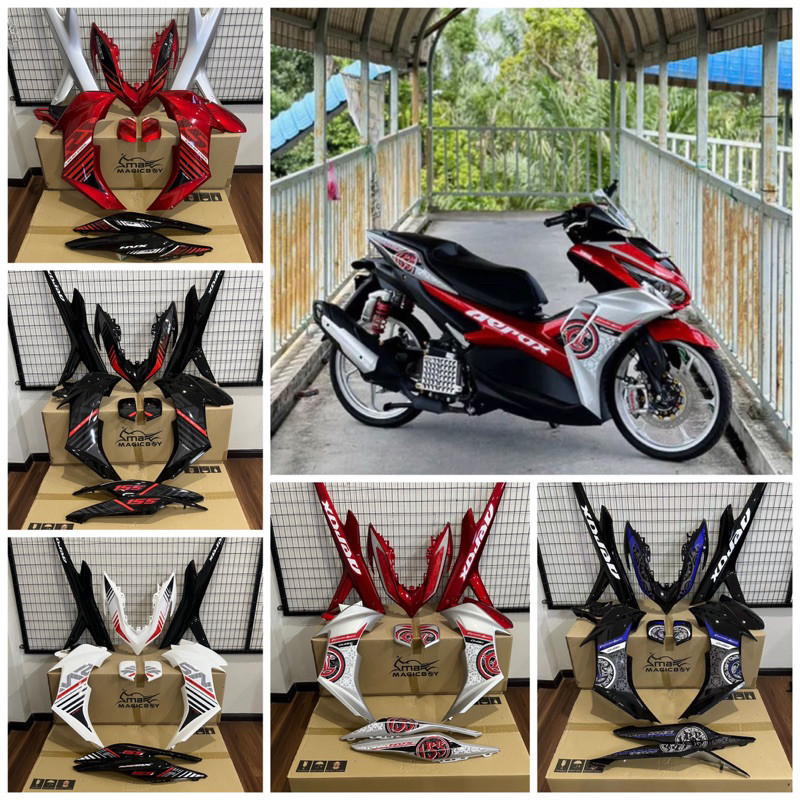 Magic Boy NVX155 V2 Batik Series Batman Series Sniper Mx Latest Cover ...
