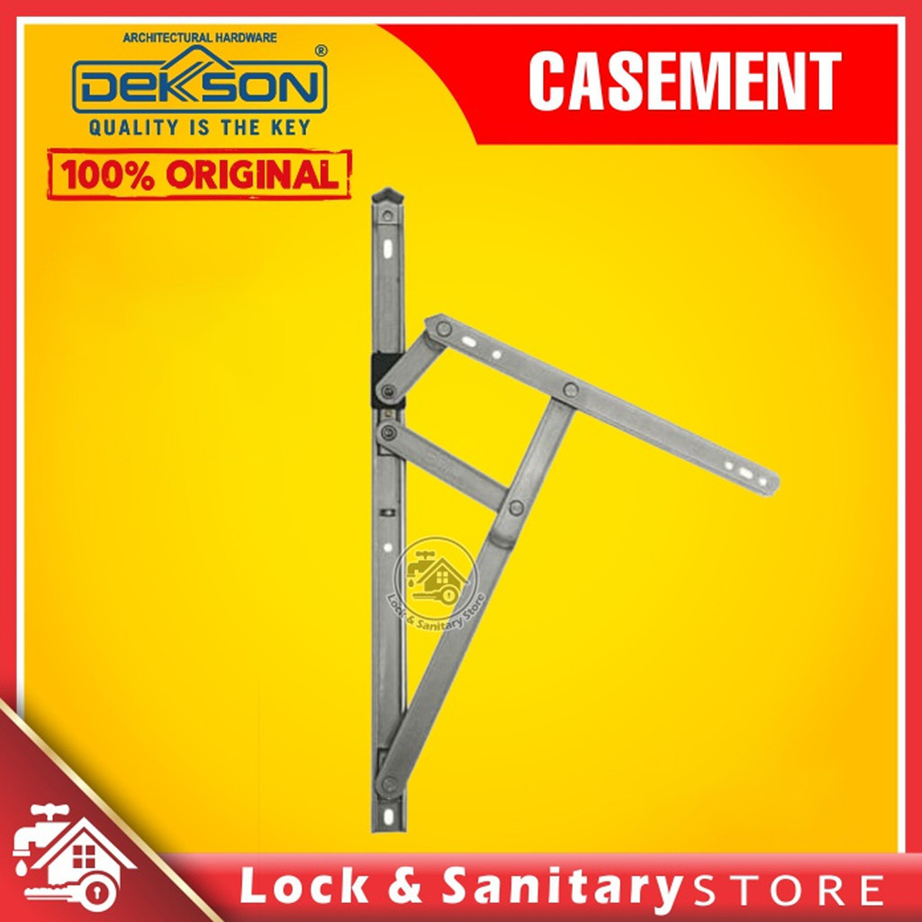 Casement DEKKSON Friction Stay FS SS 16 Inch Window Hinge Tipping Top ...