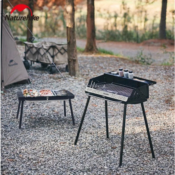 Naturehike MoYan Vertical Folding Barbecue Grill Height Adjustable 84cm ...