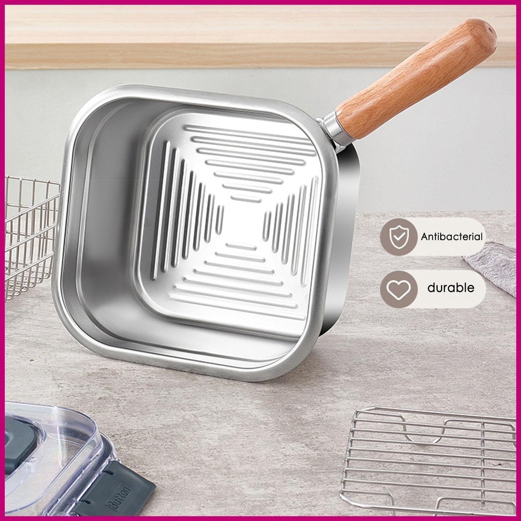 Camping Pot Set 2500ml Square Camping Cooking Pot Camping Equipment ...