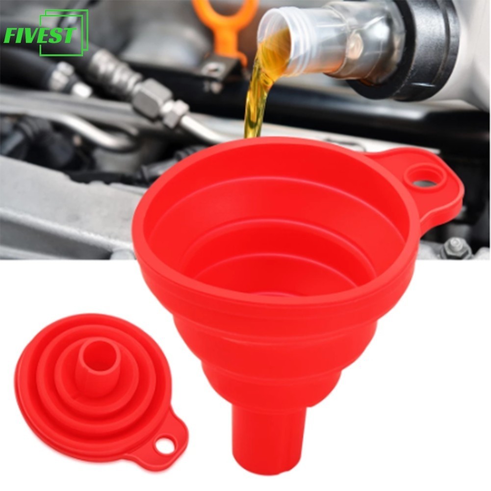 FIVEST| Collapsible Foldable Space Saving Engine Oil top up Filler ...