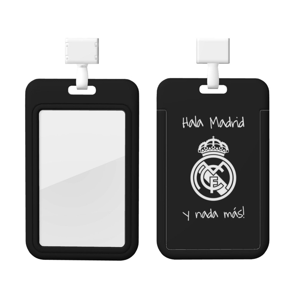 Real Madrid CF ID Card Badge Holder Lanyard personalize Card Case Name ...