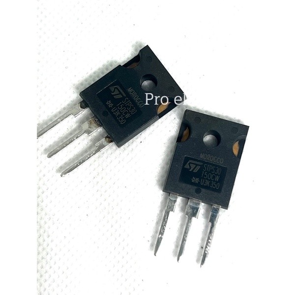 STPS30150CW STPS30150 Schottky Rectifier 150 V 15 A Dual Common Cathode ...