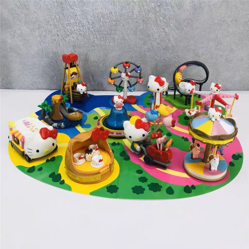 Genuine Bulk Hello Kitty Amusement Park KT Cat Sanrio Toys 13 Out of ...
