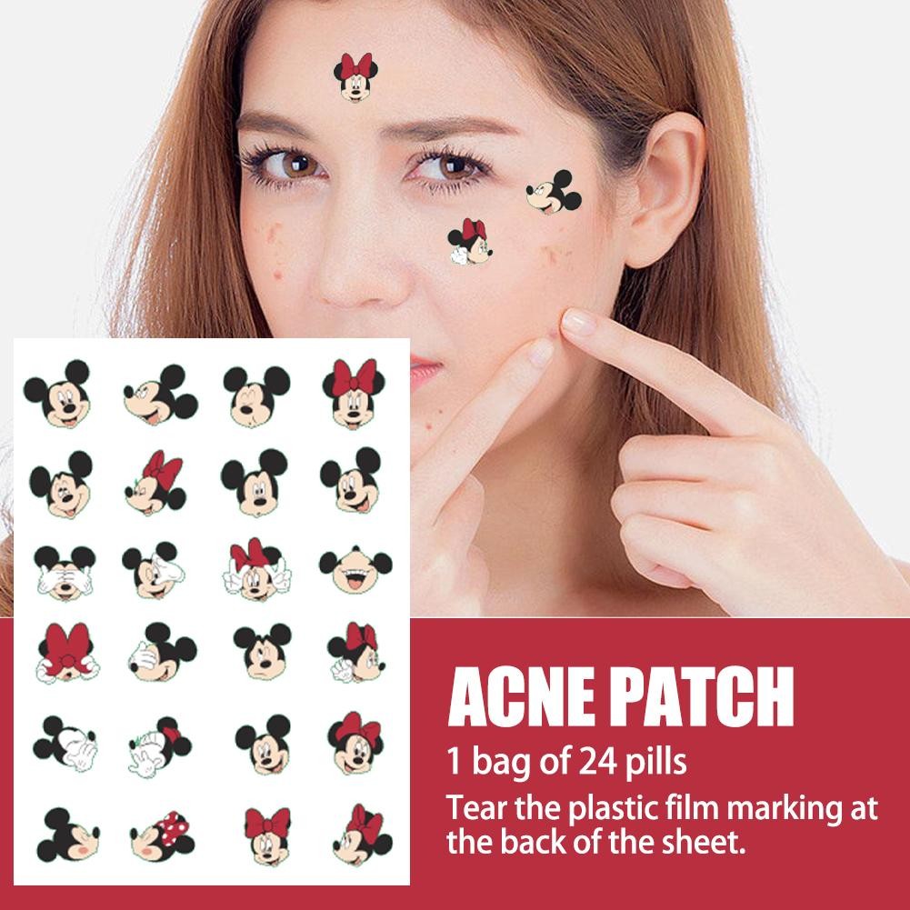 Cartoon Cute Mickey Mouse Shaped Acne Patches Beauty Sticker K4d0 ...