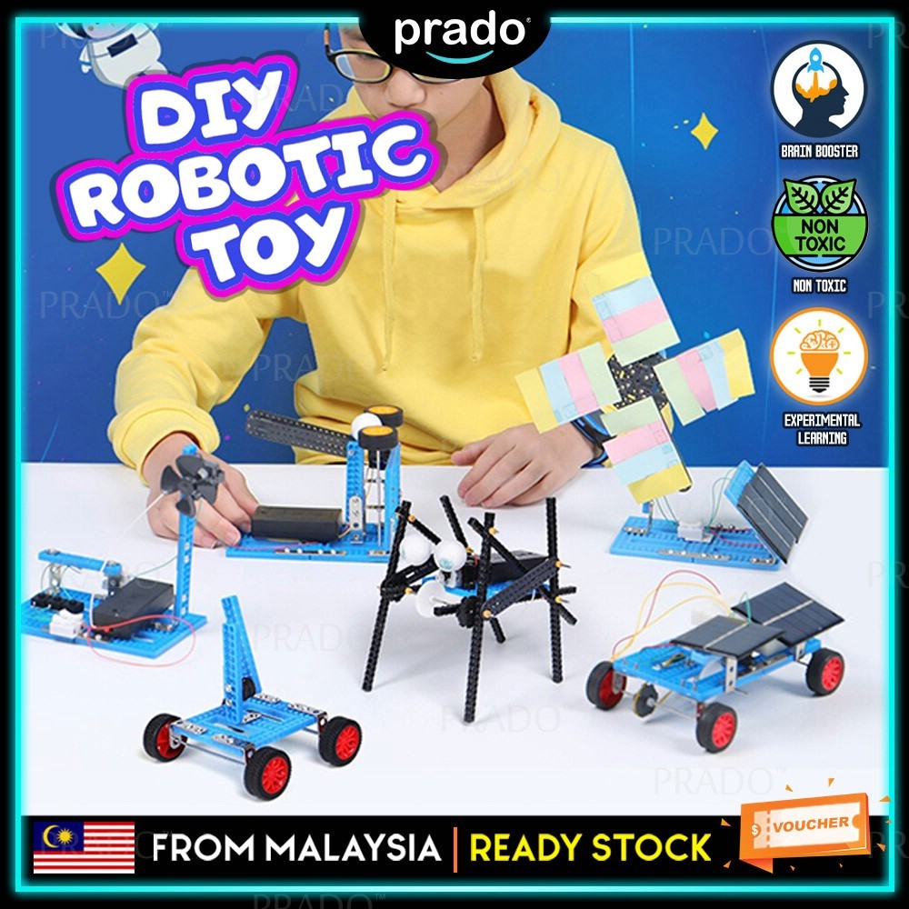PRADO MALAYSIA DIY Mechanical Science Project Robot Engineering ...