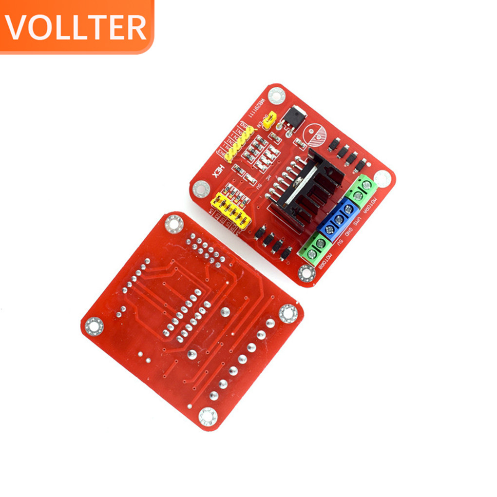 Drive Two DC Motors With L298N Motor Drive Board Module L298N Driver ...
