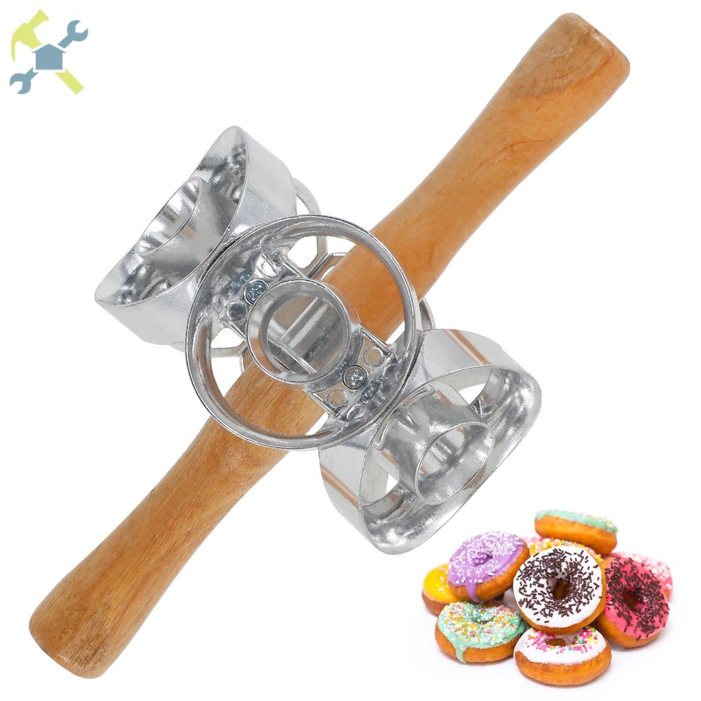 Doughnut Cutter Round Donut Cookie Cutter Stainless Steel Biscuit Mold ...