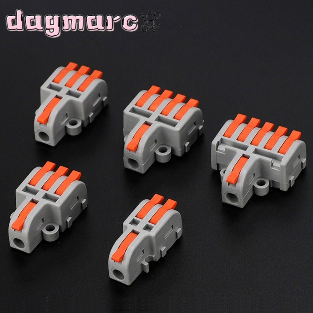 DAGMARC Wire Connector, Mini Compact Quick Terminal Block, Docking ...