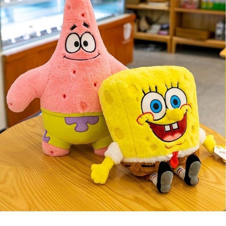 Student SpongeBob SquarePants Doll Plush Toy Pie Daxing Doll Ragdoll ...