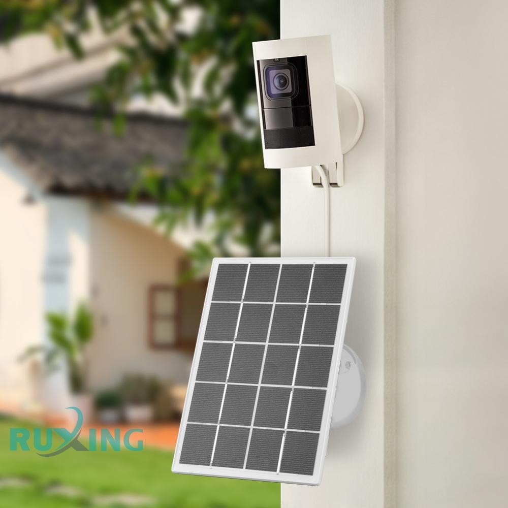 10W Solar Panel for Ring Camera Waterproof Solar Panel Kit 360 ...