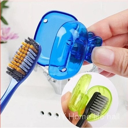 Toothbrush Storage Clip Toothbrush Protective Cap Cover Travel Portable ...