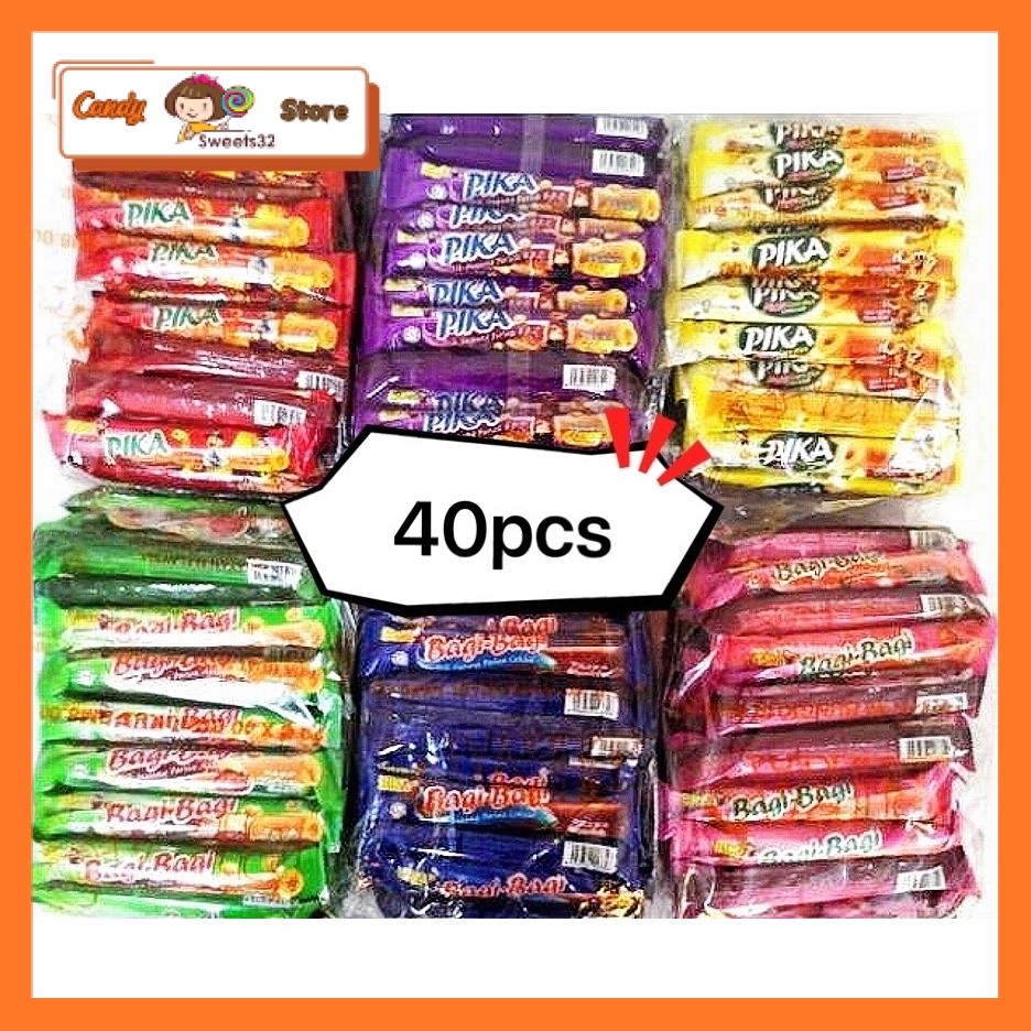 Bika Pika/Bagi-bagi Stick Corn Snacks 40pcs/bag (Halal) | Shopee Malaysia
