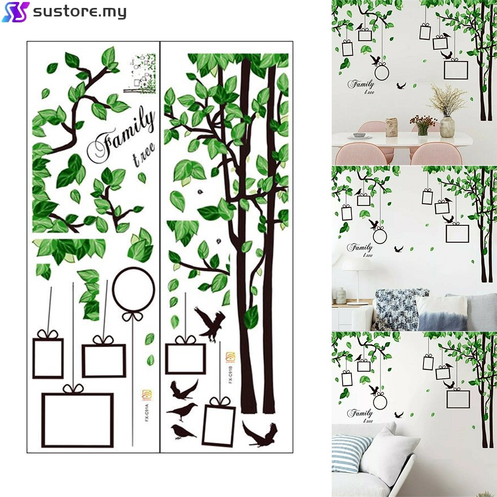 [Super] Family Tree Photo Frame Wall Decal Sticker Living Room Home ...