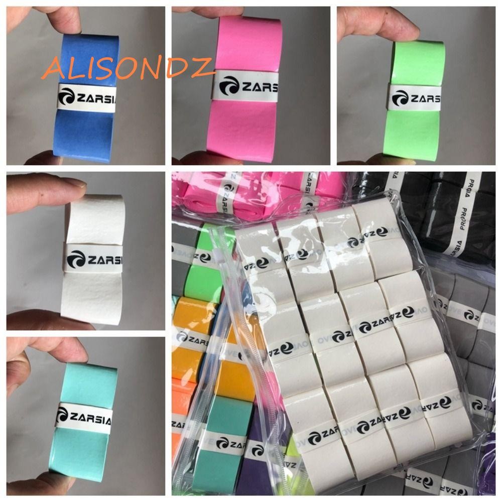 ALISONDZ Badminton Racket Grips, Wear Resistant Polyester Ammonia Anti ...