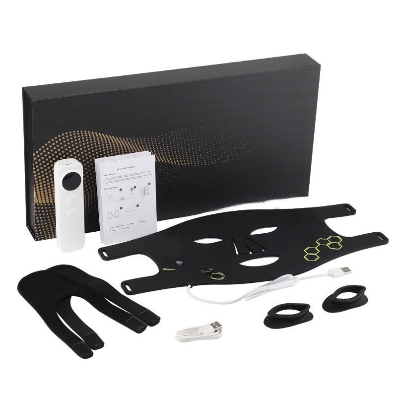 Peremajaan kulit foton rentas sempadan, topeng cahaya warna silikon isi ...