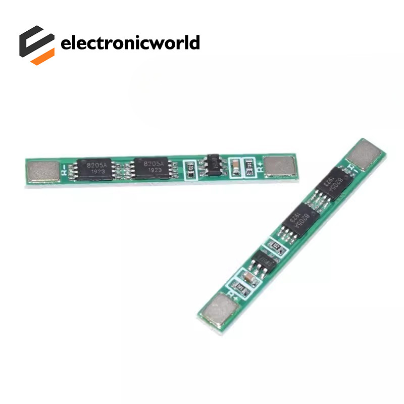 1S 3.7V 4A li-ion BMS PCM 18650 Battery Protection Board PCB for 18650 ...