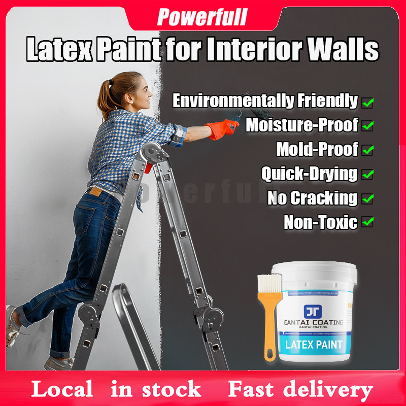1000G Mold-Resistant Latex Paints Coating, DIY, Formaldehyde-Free, Eco ...