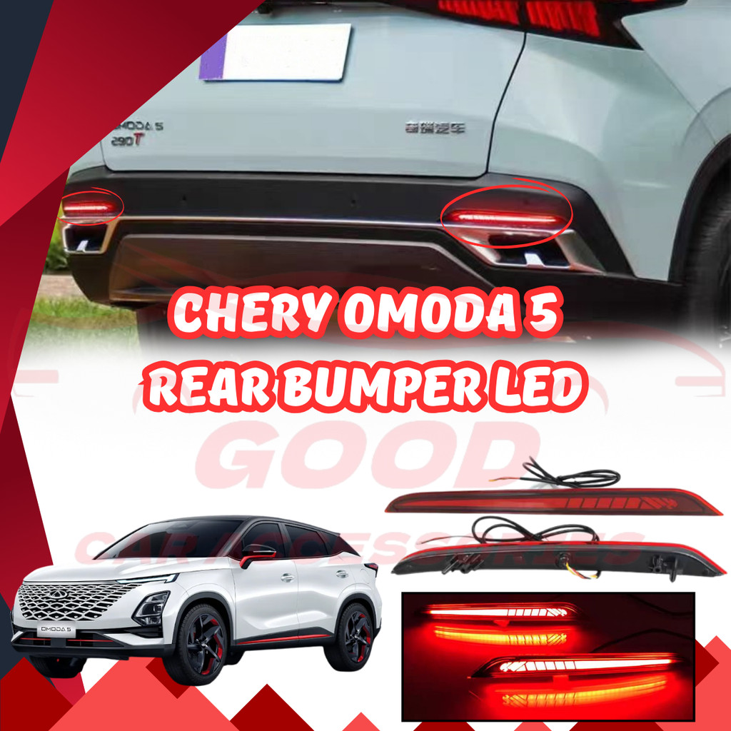 Chery OMODA 5 Rear bumper reflector LED light OMODA5 Rear Bumper ...