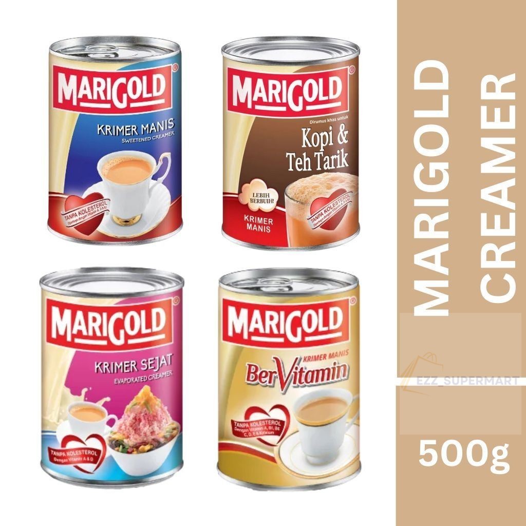 MARIGOLD Sweetened Creamer Evaporated Creamer 6 Cans (500g x 6 ...