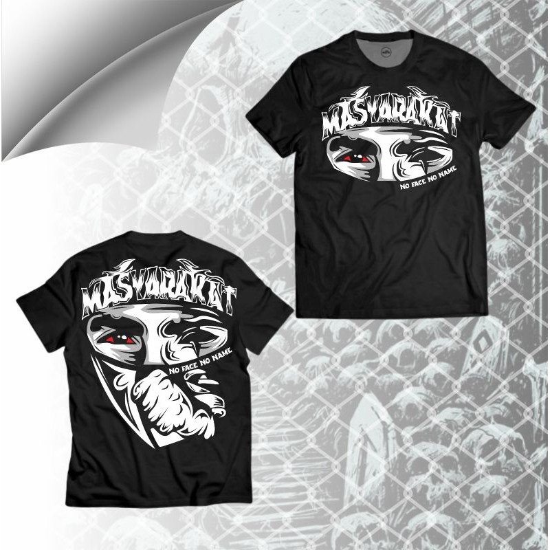 Community Neutral Distro T-Shirt No Face No Name Screen Printing Dtf ...