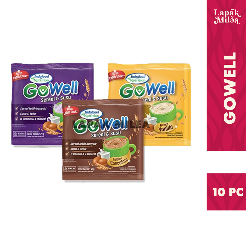 Gowell Go Well Assorted Milk Cereal | Shopee Malaysia
