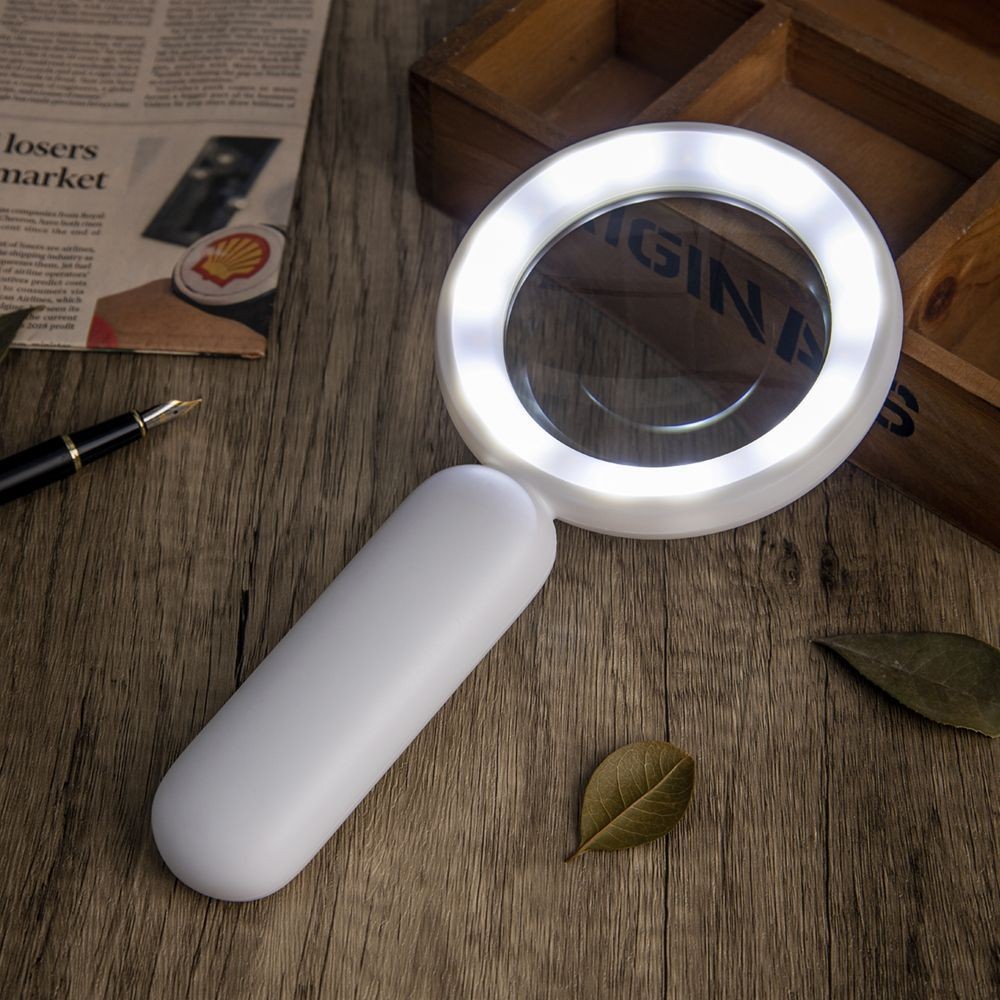 Rechargeable Magnifying Glass Ultra-High Definition Extra Large ...