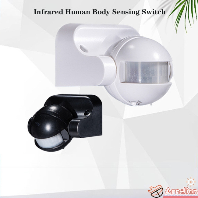 NE 220V Motion Sensor Light Switch, Infrared Induction 180 Degree View ...