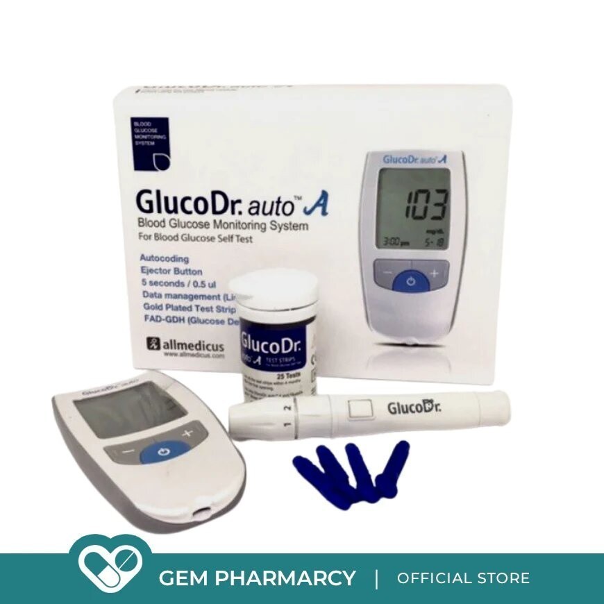 GLUCO DR. AUTO BLOOD GLUCOSE MONITORING SYSTEM AGM-4000 | Shopee Malaysia