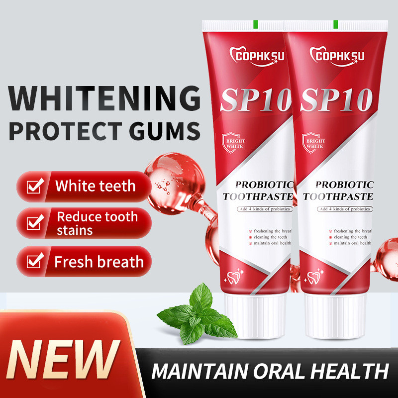 2PCS Cophksu Sp10 Probiotic Toothpaste, 100g Cophksu Sp10 Ultra ...