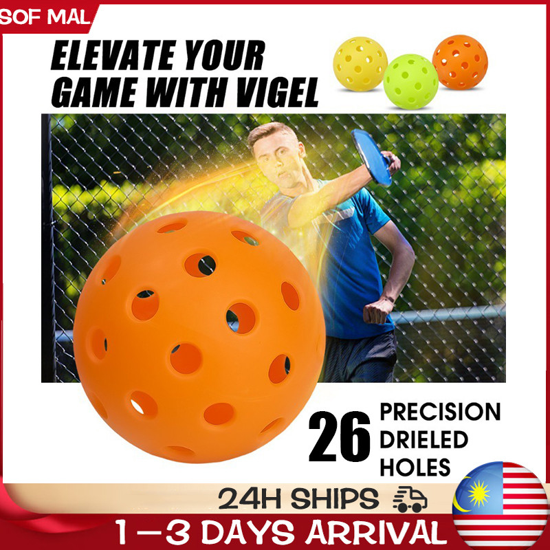 【4pcs】26 Hole Pickleball USAPA Approved Multicolor Outdoor Courts ...