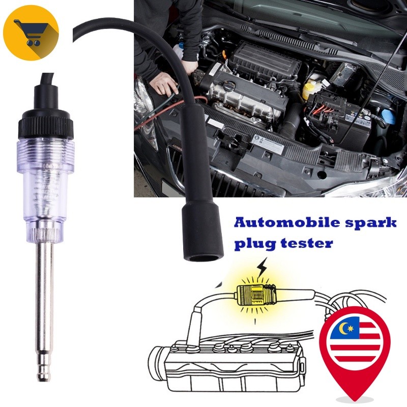 MK2 Newest Car Spark Plug Tester Pen Spark Plug Tools Engine In Line ...
