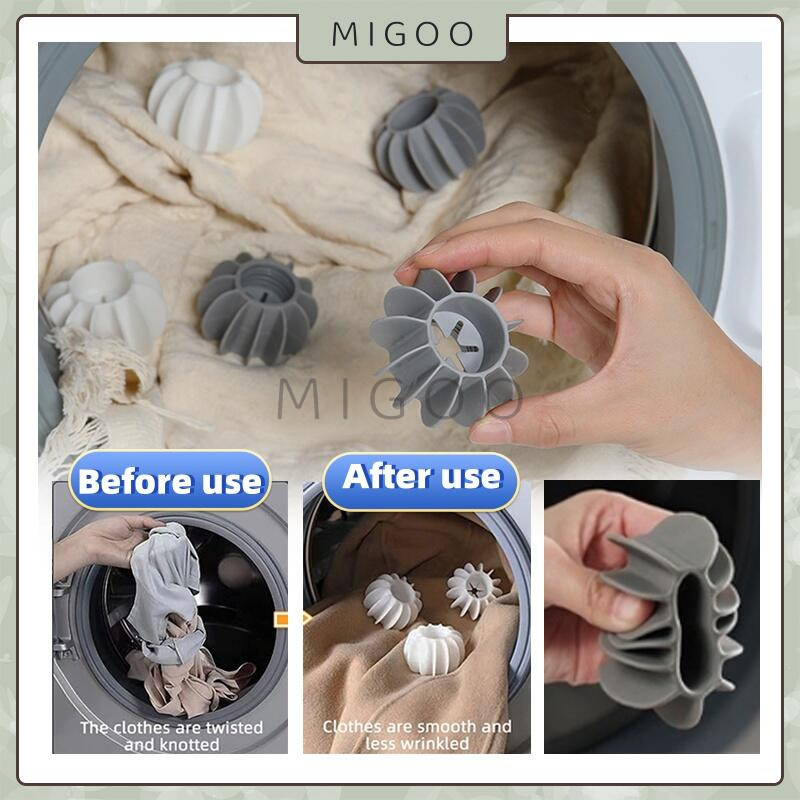 MESIN Silicone Washing Machine Laundry Balls / Washing Machine Rubber ...