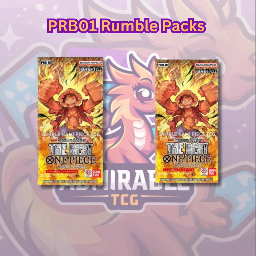 One Piece TCG PRB01 - NO Kumpau Rumble Packs | Opened Fresh from New ...