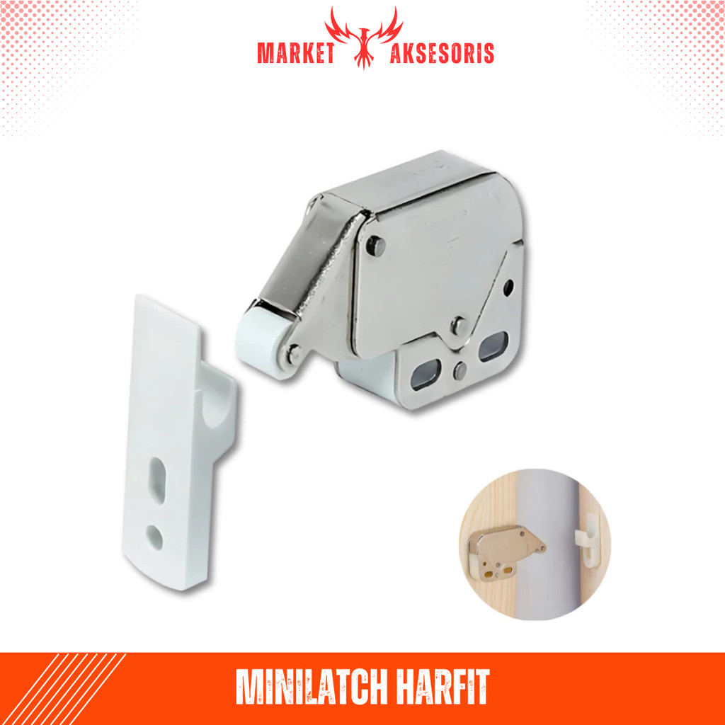 Minilatch Harfit Catches Automatic Push Open Close Automatic Push Open ...