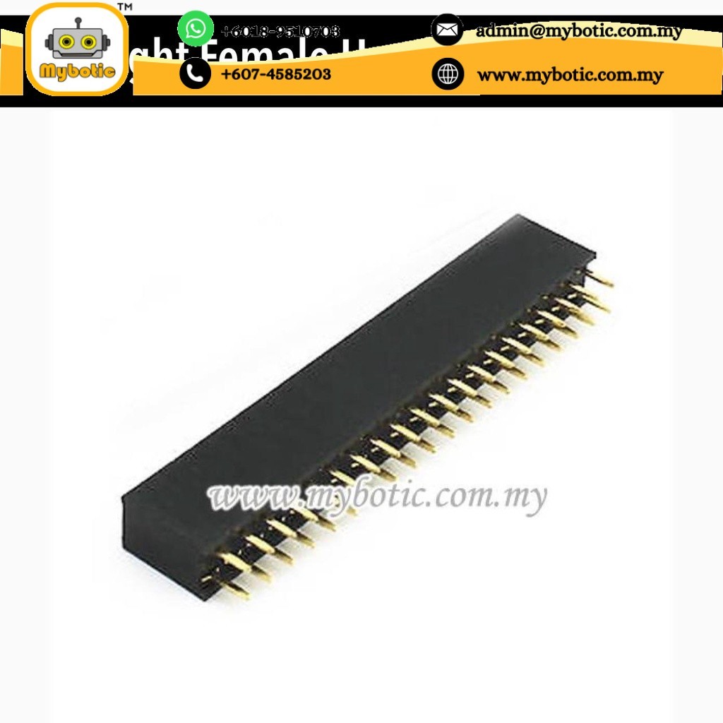 Straight Female Header 2x20 ways | Shopee Malaysia