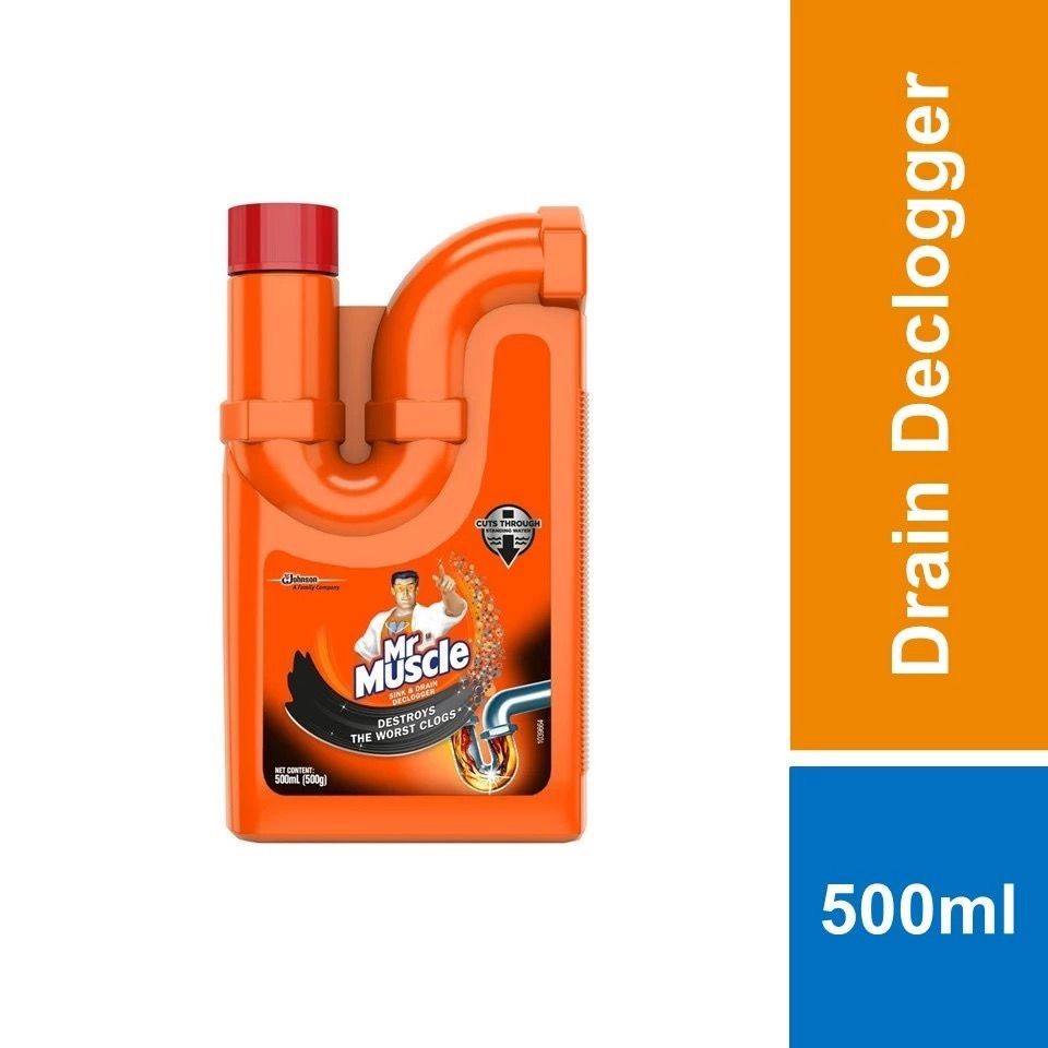 Mr Muscle Drain Declogger 500ml | Shopee Malaysia