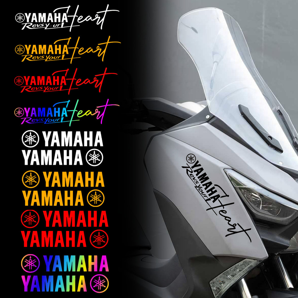 Motorcycle Front end decal Waterproof and Sunproof set Decoration ...
